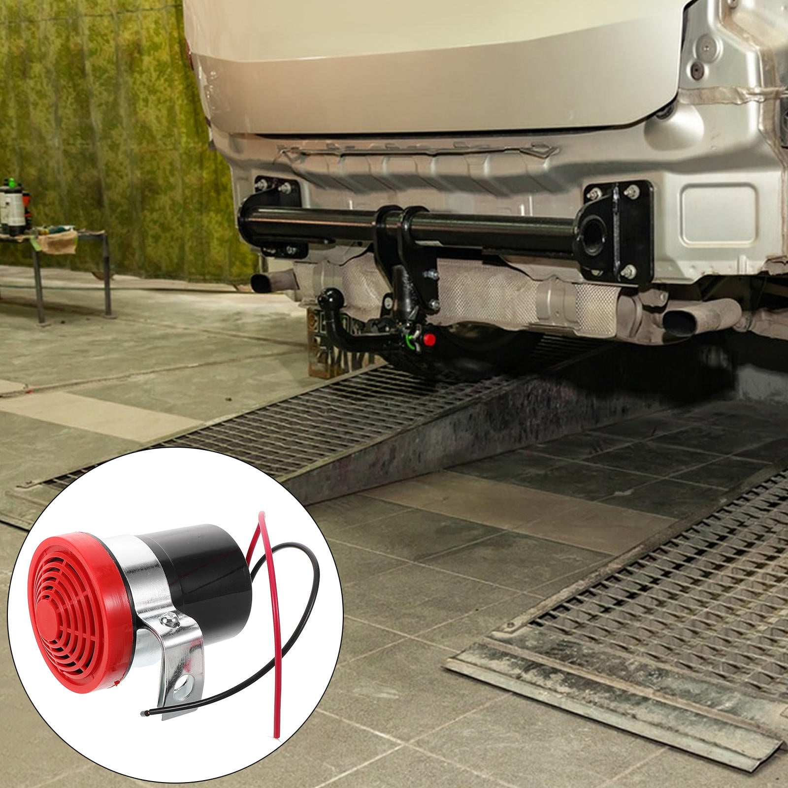 Clispeed Reversing Alarms for Vehicles Electric Buzzers Round 1Set for ...