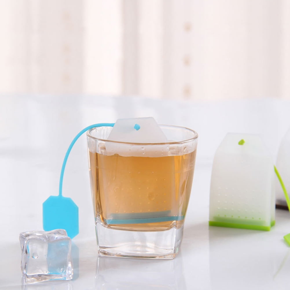 Clispeed Tea Bag Strainer Tea Infuser Food-Grade Silicone Transparent ...