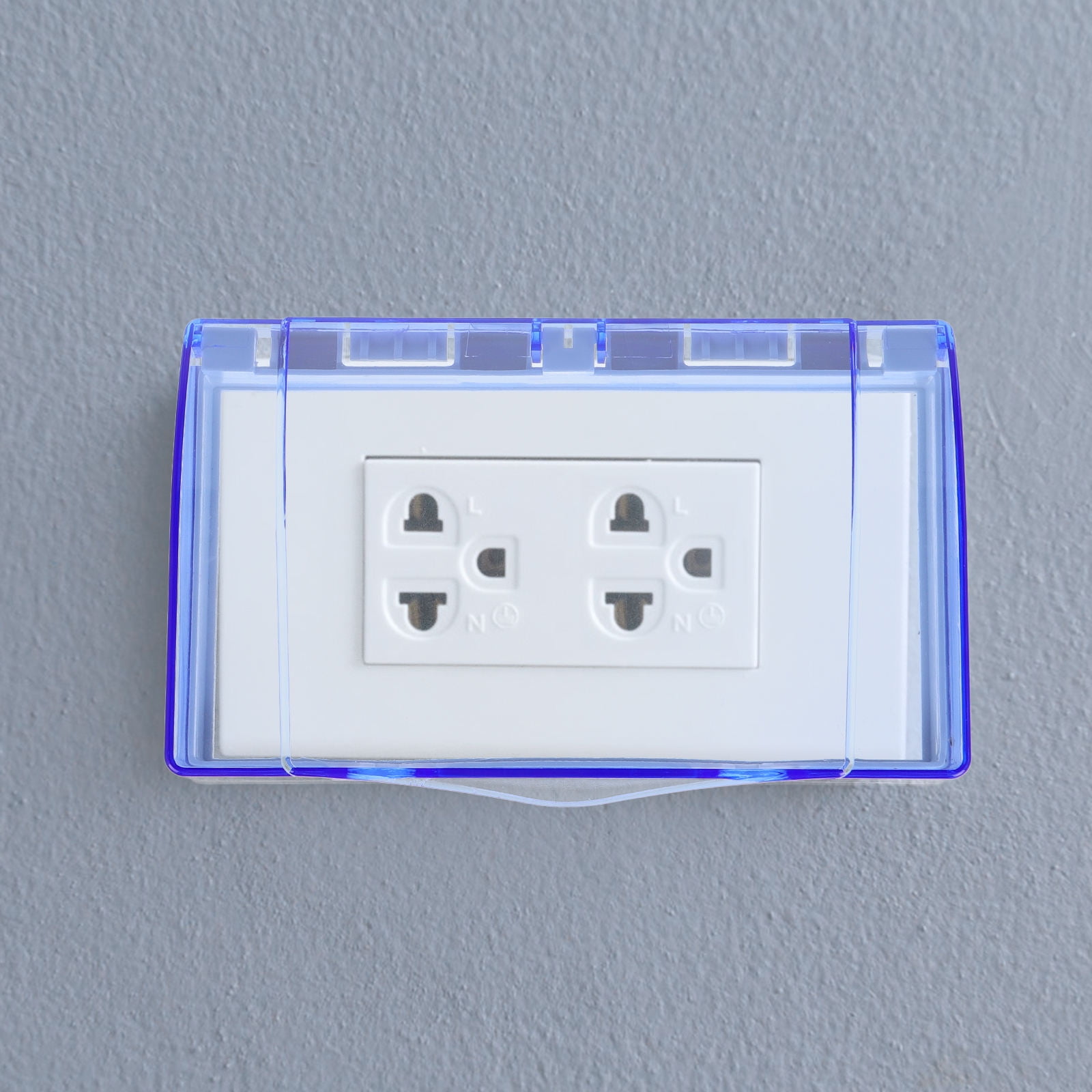 Clispeed Socket Protector for Electrical Outlet Cover Sky-blue PC 1 ...