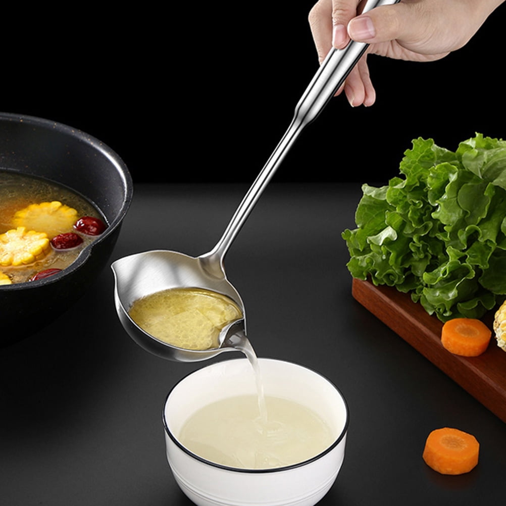 Clispeed Stainless Steel Oil Filter Spoon Cooking Strainer Colander Hot ...