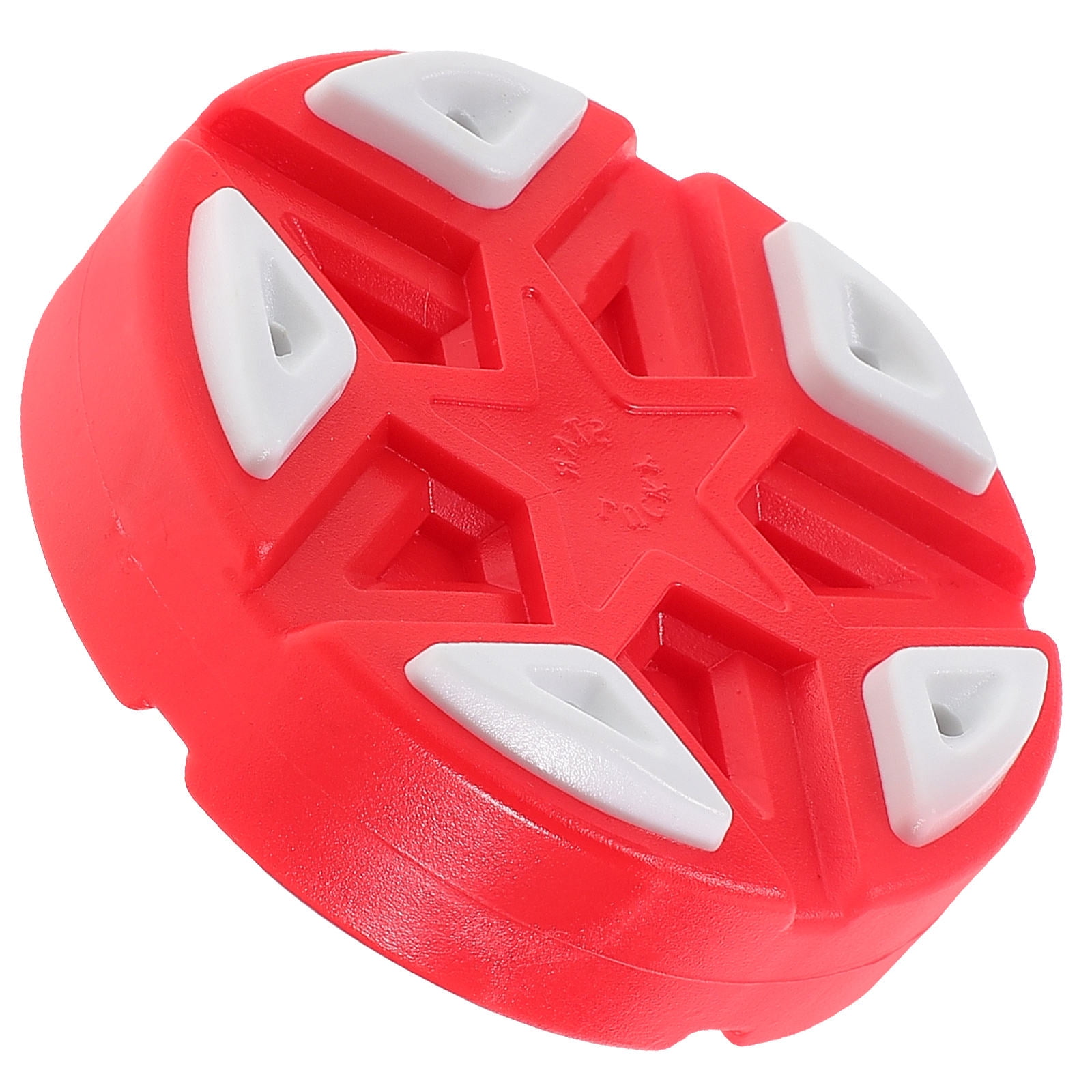 Clispeed Red Plastic Hockey Puck for Indoor Outdoor Street and Roller ...