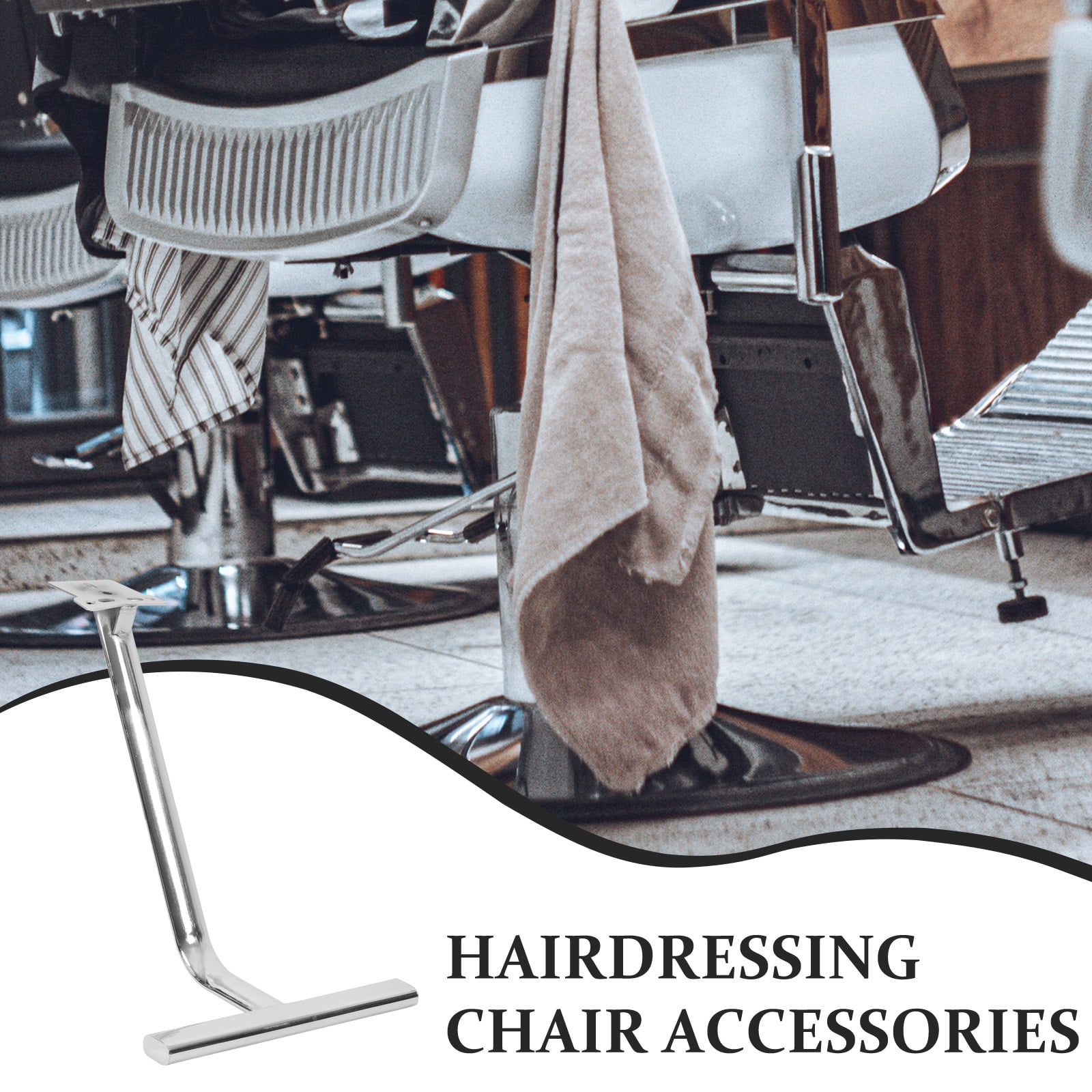 Clispeed Sturdy Salon Chair Foot Rest Stable Salon Chair Legrest Salon ...