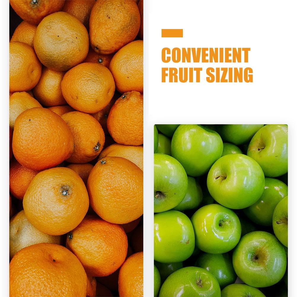 Clispeed Vegetable Gauge Tool Fruit Sizing Plastic for Farming 2pcs ...