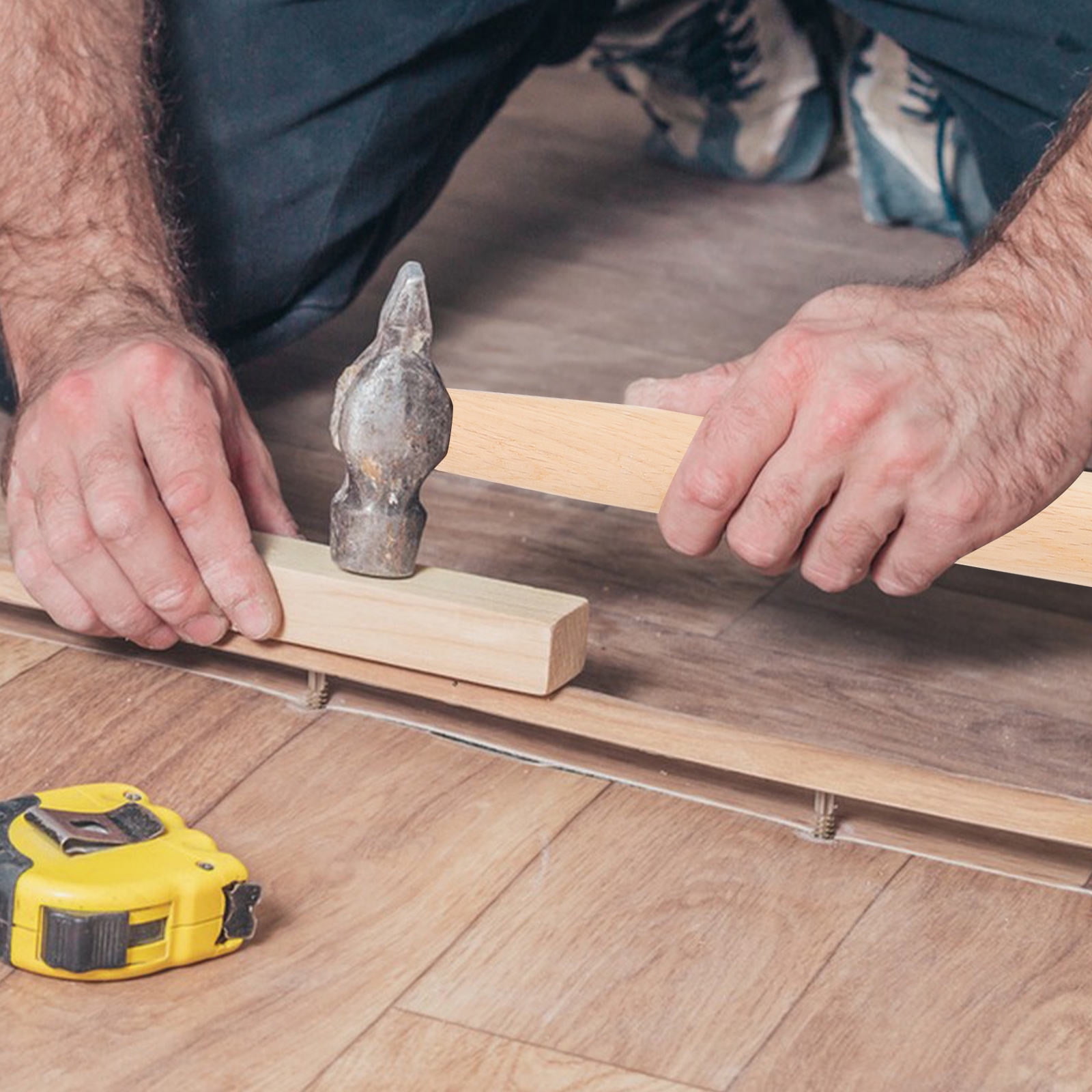 Clispeed Wood Hammer Handle Replacement Handle Replacement 1Pcs for ...