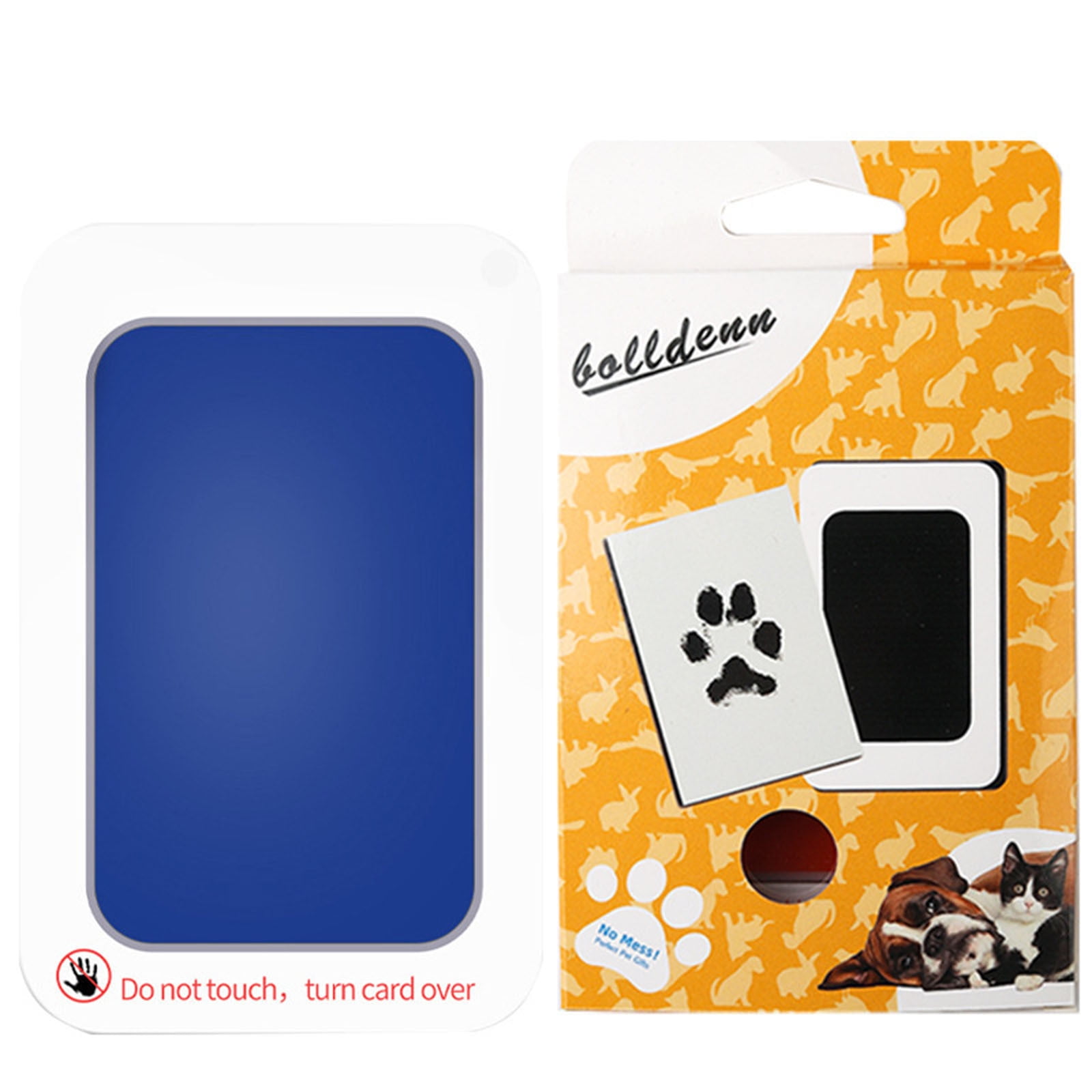 Clisyzdn Paw Print Ink Pad, Dog Nose Stamp, Cat Stamp Stamp | Easy ...
