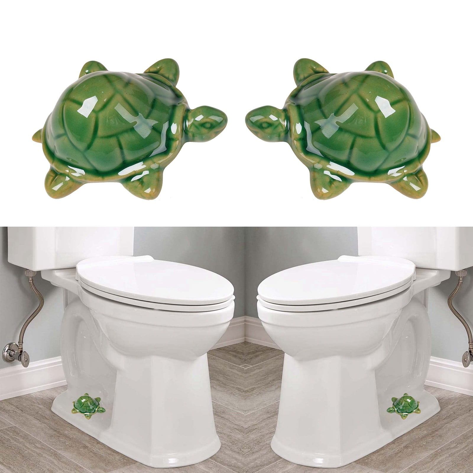 Clisyzdn Turtle Shaped Toilet Bolt Caps Easy to Install Resin Turtle ...