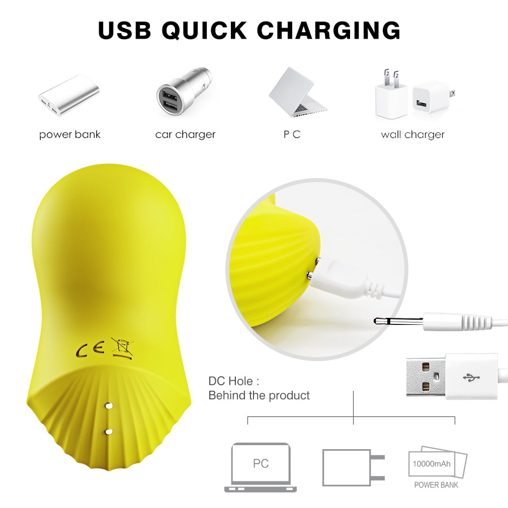 Clitoral Sucking Vibrator For Clit Nipple Stimulation With 7 Suction