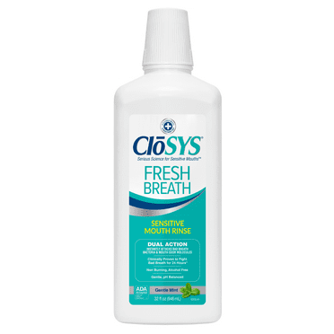 CloSYS Ultra Sensitive Mouthwash, pH Balanced, Pack of 2 - Walmart.com