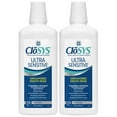 CloSYS Ultra Sensitive Oral Rinse, Unflavored, Alcohol Free, 32oz (Pack ...