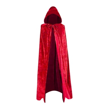 SeasonsTrading 54" Fully Lined Deluxe Vampire Cape Costume Accessory ...