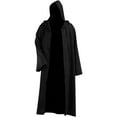 Cloak with Hood Hooded Robe Cloak Cape Wizard Robe Tunic Hooded Robe ...