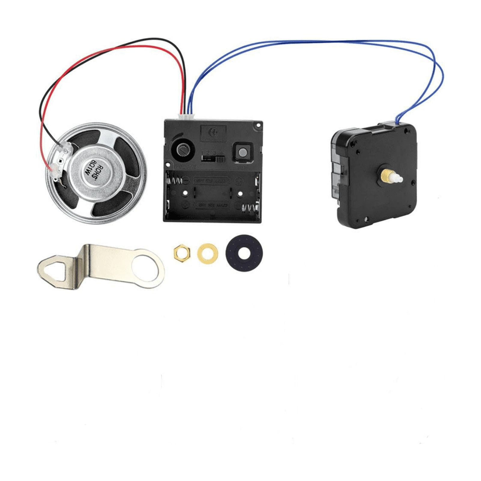 Clock And Clock Timing Music Box Repair Kit: Includes Hands, Movement ...