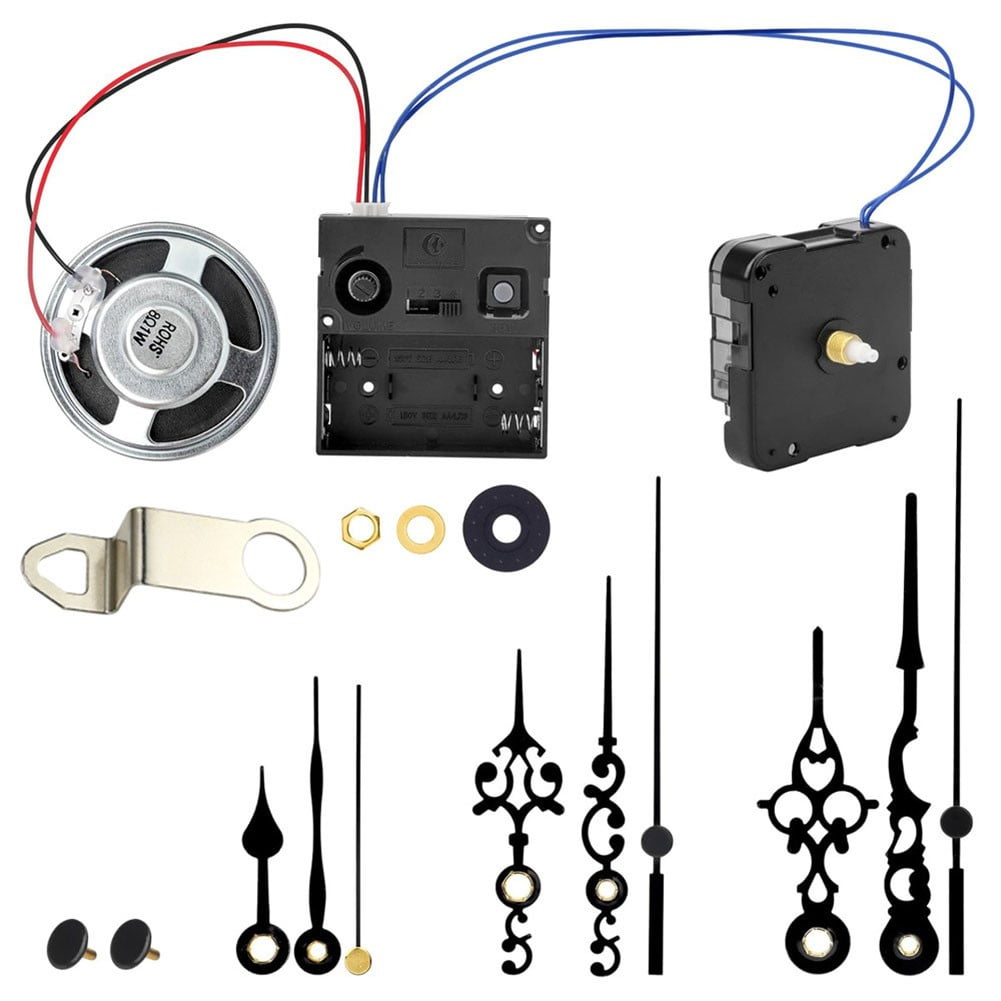 Clock And Clock Timing Music Box Repair Kit: Includes Hands, Movement ...