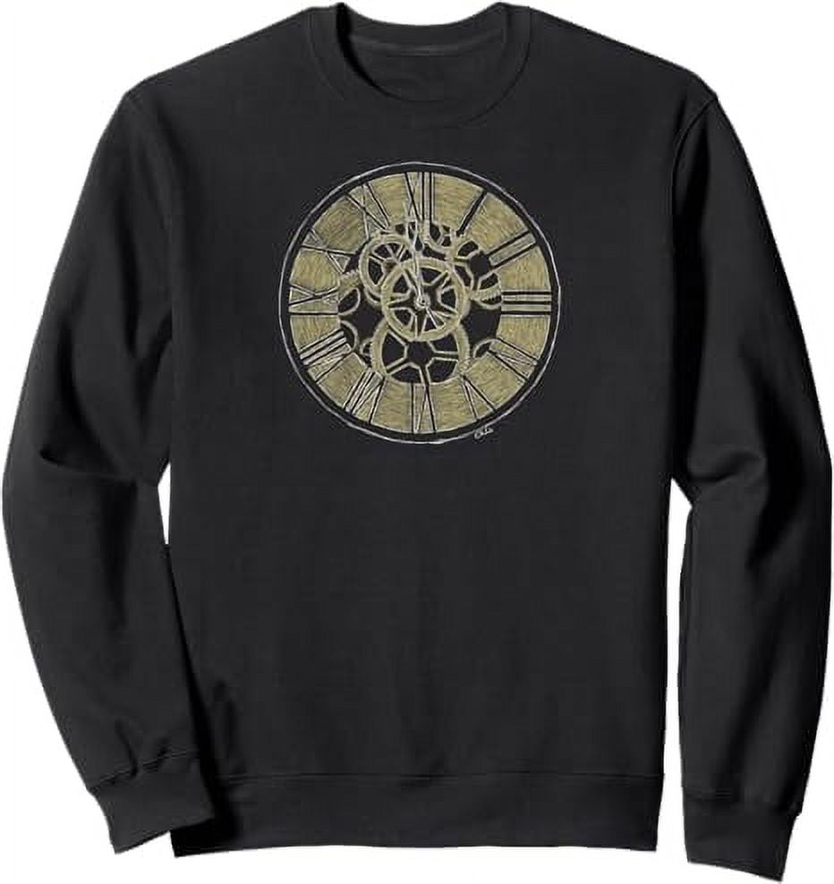Clock Antique Grandfather Clock Time Ticking Clocks Sweatshirt ...