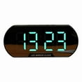 Clock for Bedroom Projection Large Digital Wall Led Night Light Alarm ...