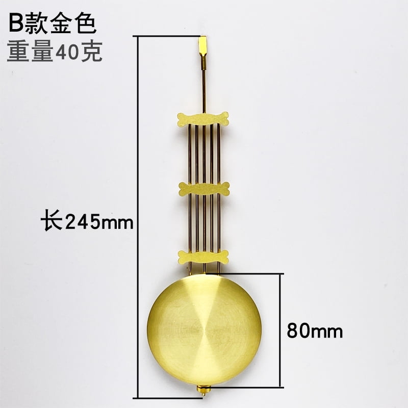 Clock Clapper Gold Plating Clock Pendulum Pendulum Aluminum Pendulum ...