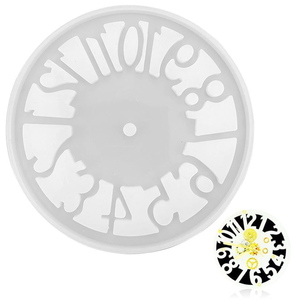 Clock Dial Mold Resin Art Epoxy for Crafts Making - Walmart.com