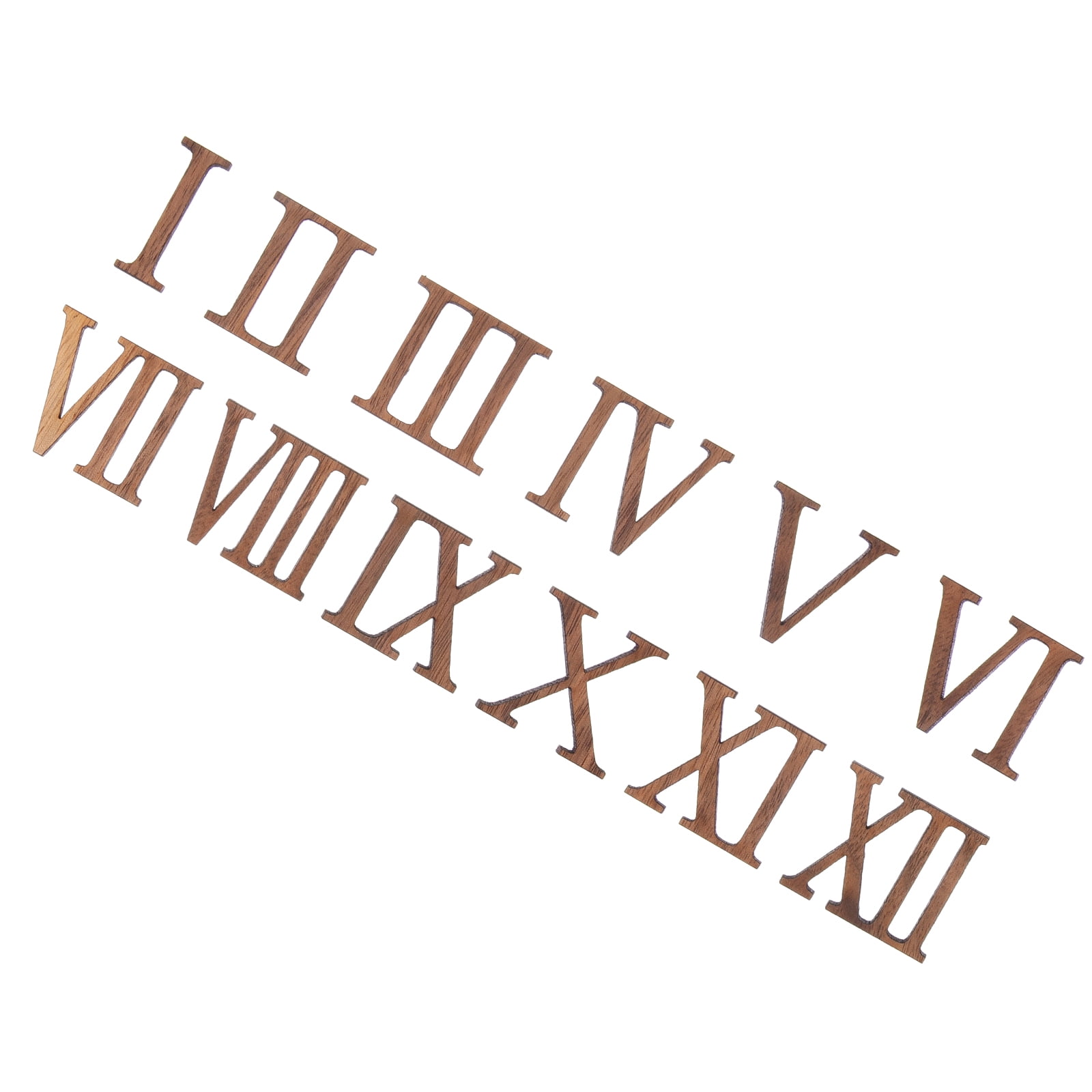 Clock Digital Accessories Digital Wall Clock Clock Numbers Wooden ...