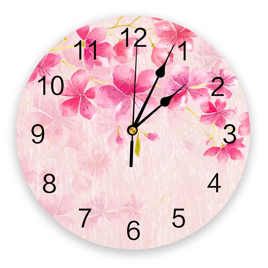 Clock Digital Stickers Wall Design Modern Clock Wall Room Living ...