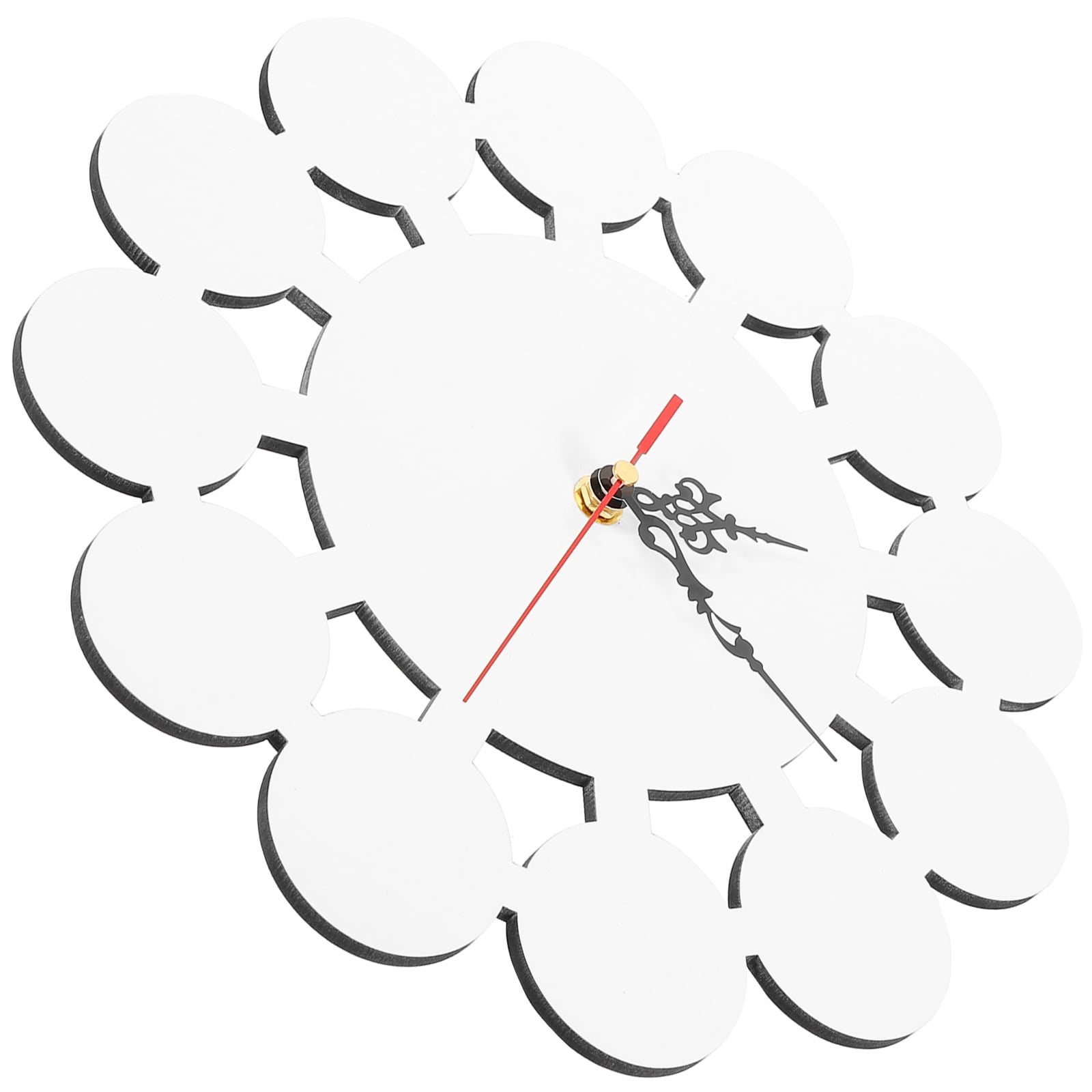 Clock Faces Rattan Sublimation Wall Heat Transfer Vacation Photo ...