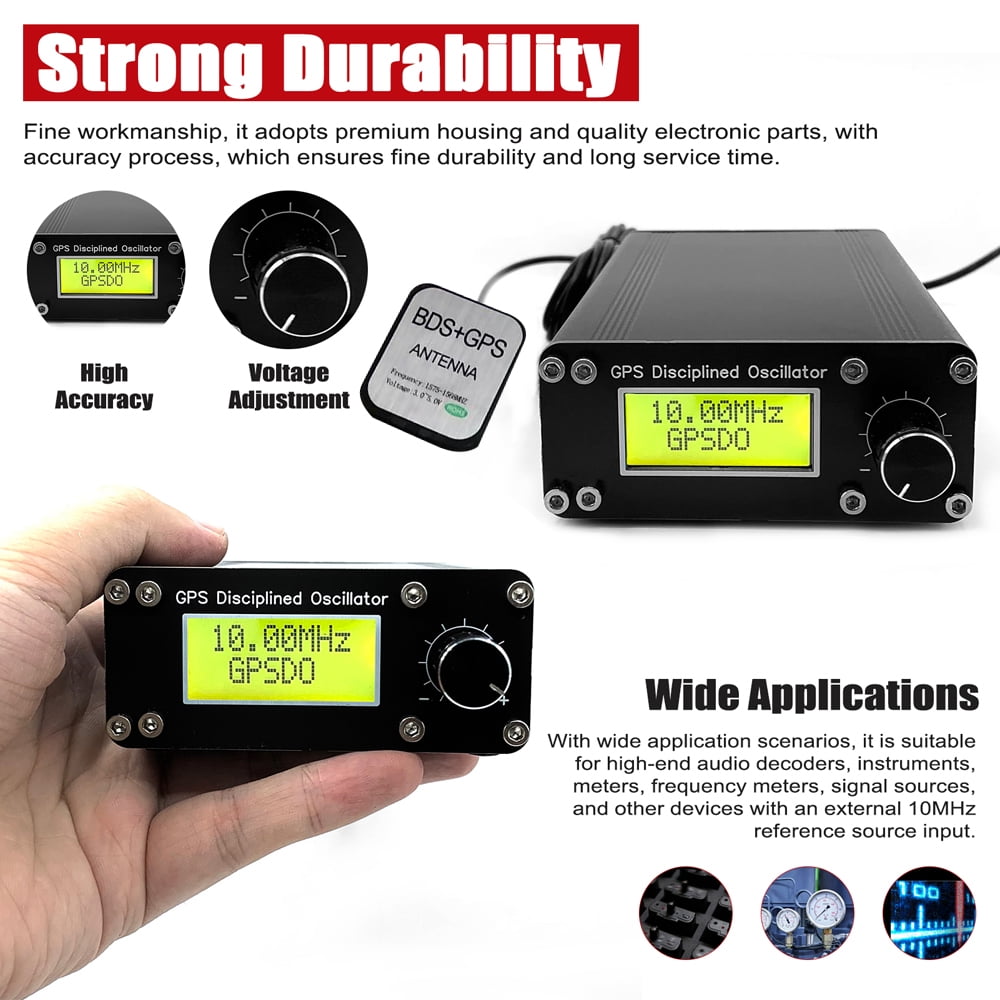 Clock GPSDO GPS Tamed Thermostatic Crystal Oscillator GPS Tamed Clock ...