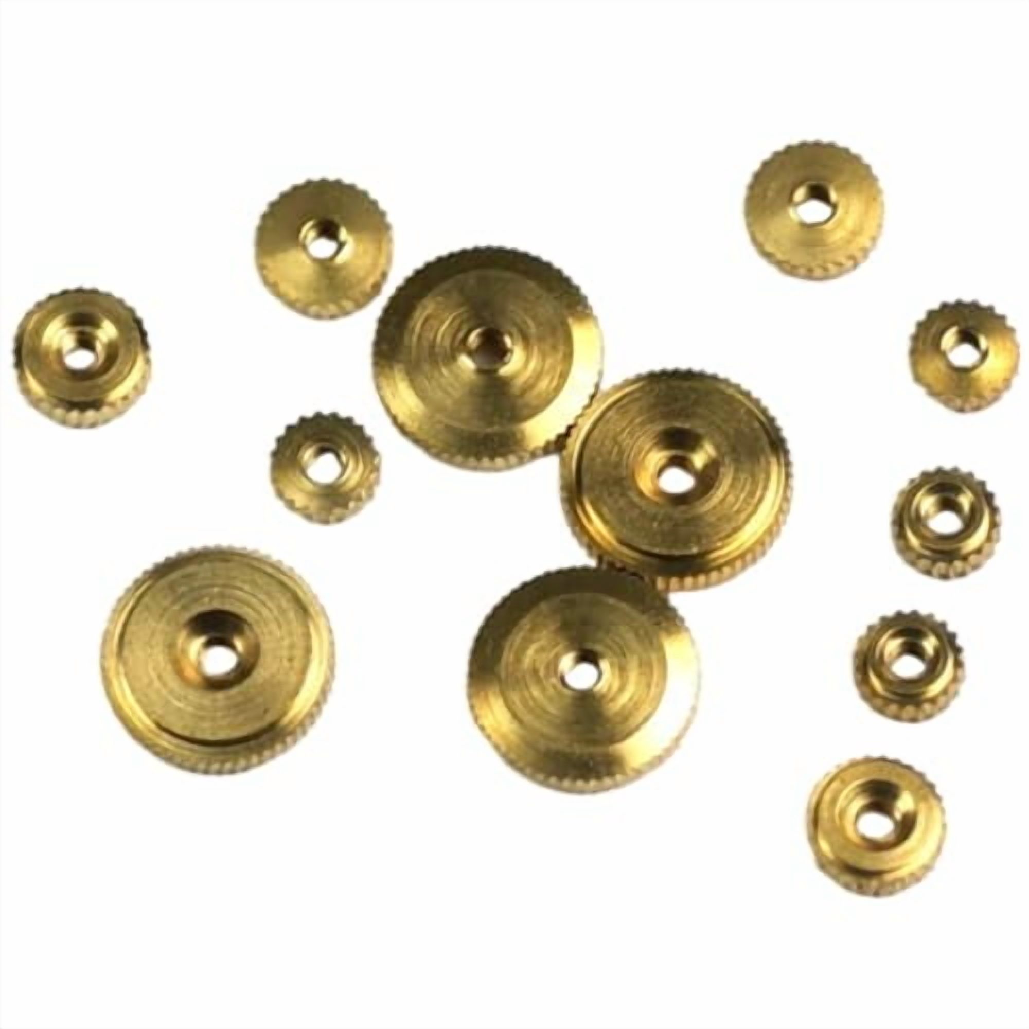 Clock Hand Nut Assortment 12 Pieces Brass Set for Hermle American ...