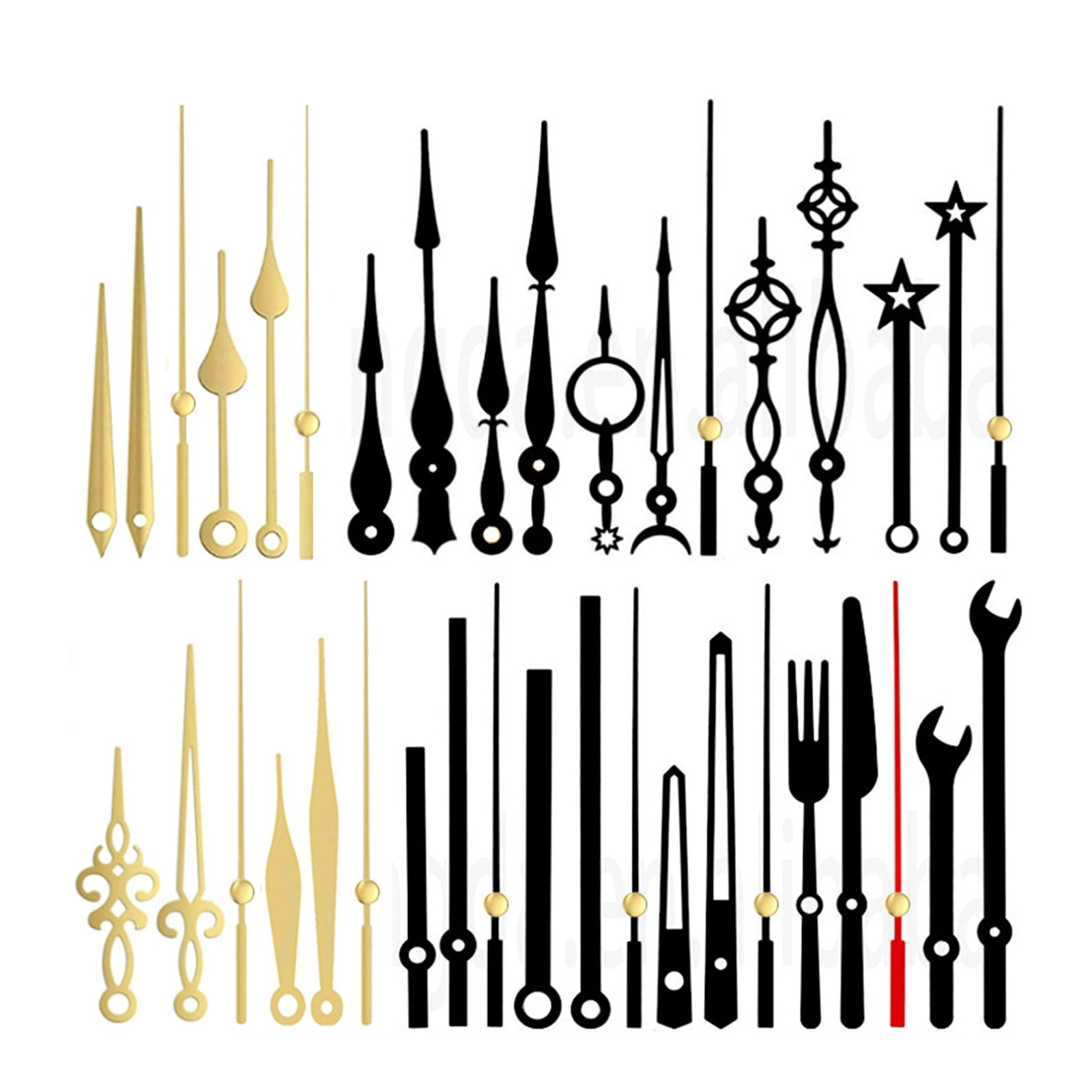 Clock Hands Different Clock Hands for 25-40cm Diameter Clock Panel ...