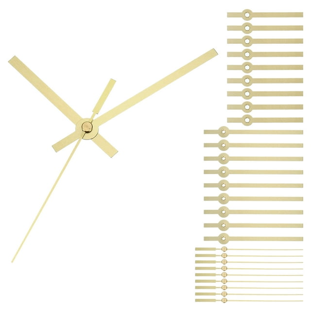 Clock Hands Kit, 10 Set Clock Hands Kits Clock Mechanism Movement ...