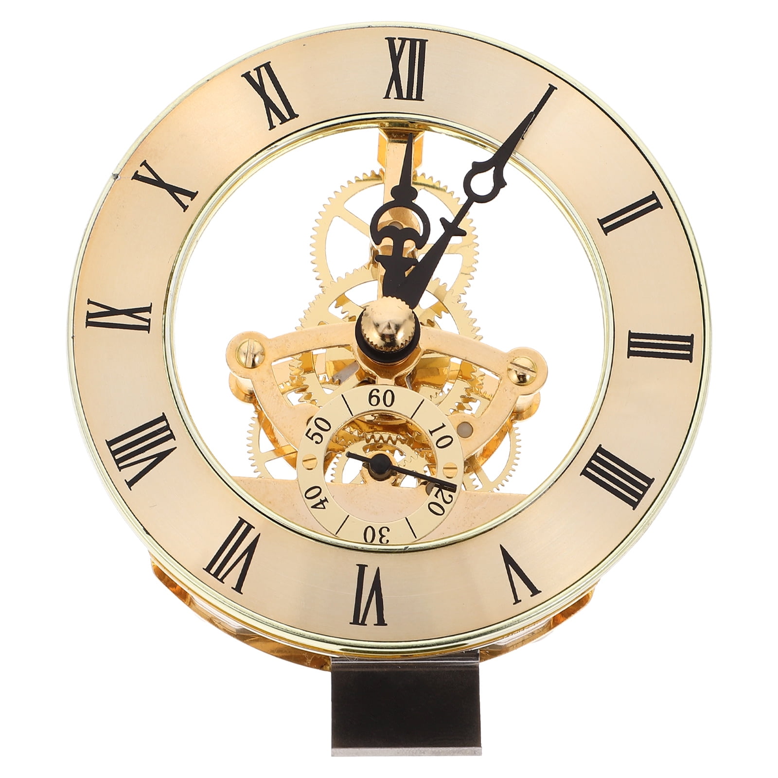 Clock Inserts Round Clock Movement Globe Clock Roman Numerals Diy For ...