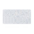 Clock Large Arabic Digital Resin Molds Roman Numeral Silicone Mold Wall ...
