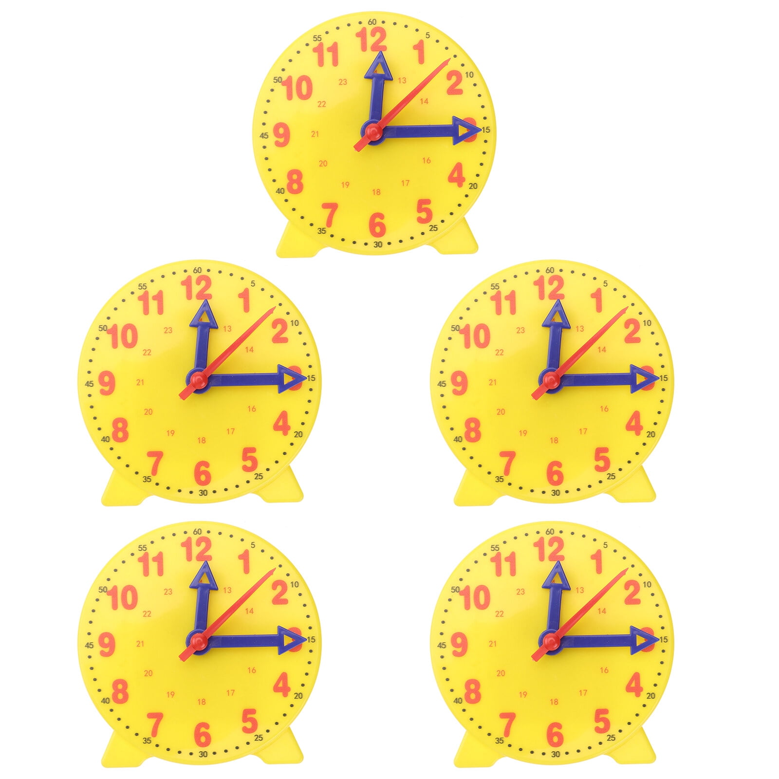 Clock Learning Demonstration Teaching Kid Time Kids Practice Big Math ...
