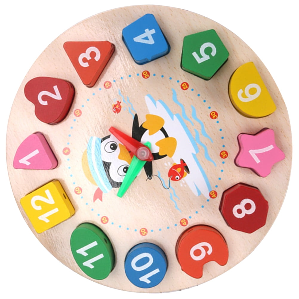Clock Learning for Kids Toddlers Teaching Recognition Child - Walmart.com