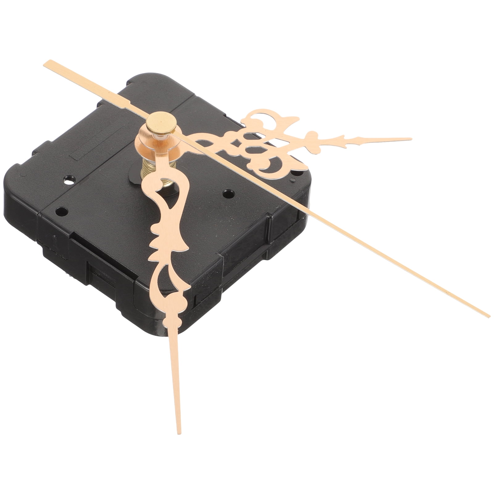 Clock Mechanism Kit Battery Operated Iron Ticking Movement Parts Work ...