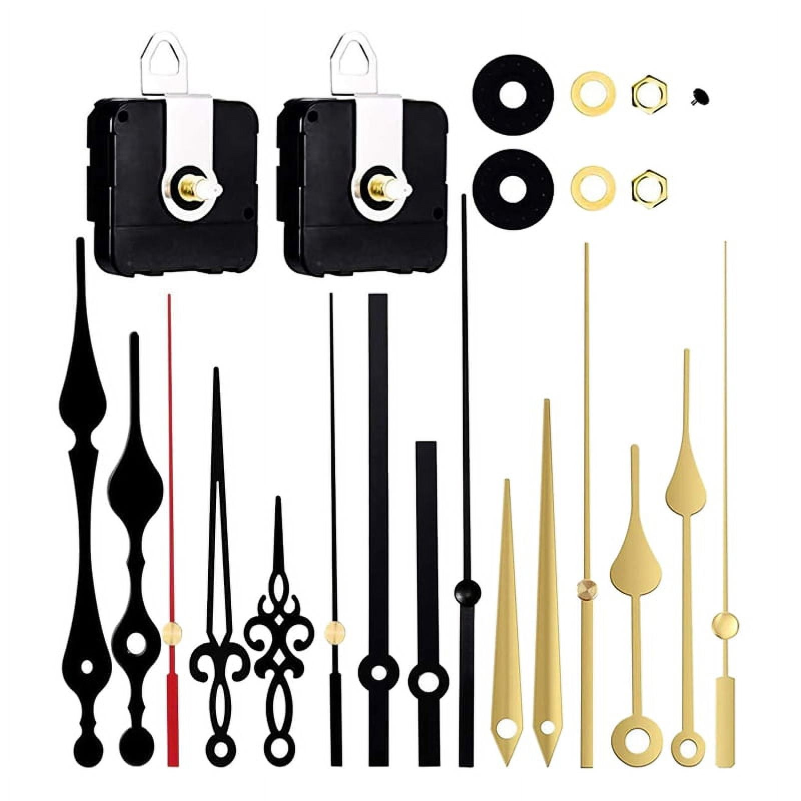 Battery Powered Clock Mechanism Kit, Quartz Movement Replacement, DIY ...