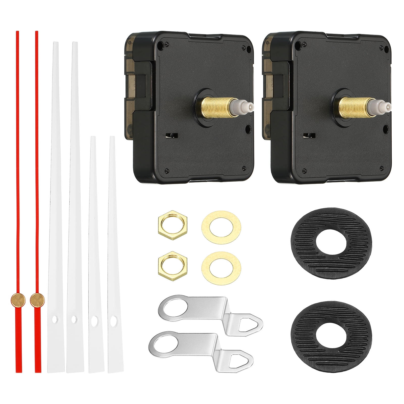 Clock Mechanism Replacement, 2Set Quartz Clock Mechanism DIY Wall Clock ...