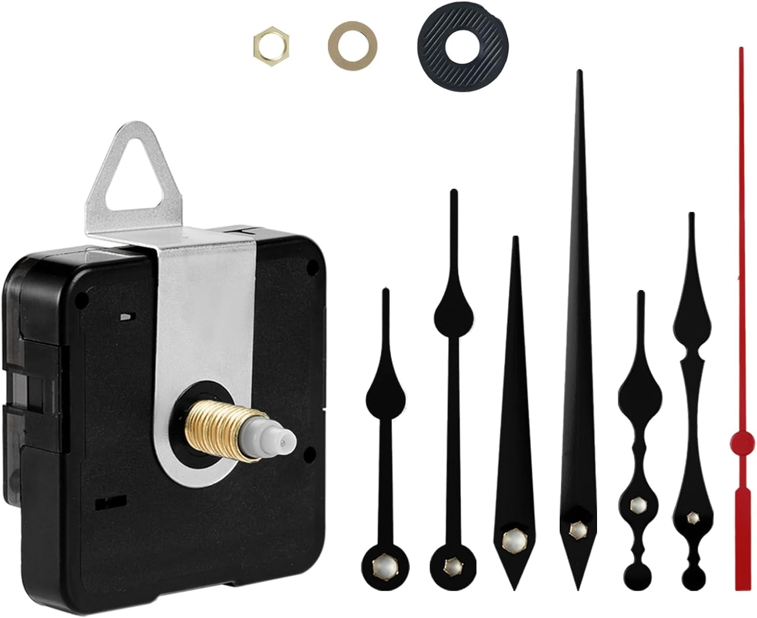 Clock Mechanism Replacement Battery Operated Silent Clocks Kit Include ...