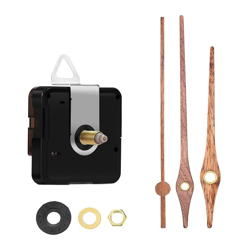 Clock Mechanism with Wood Clock Hands Super Quiet Clock Movement ...