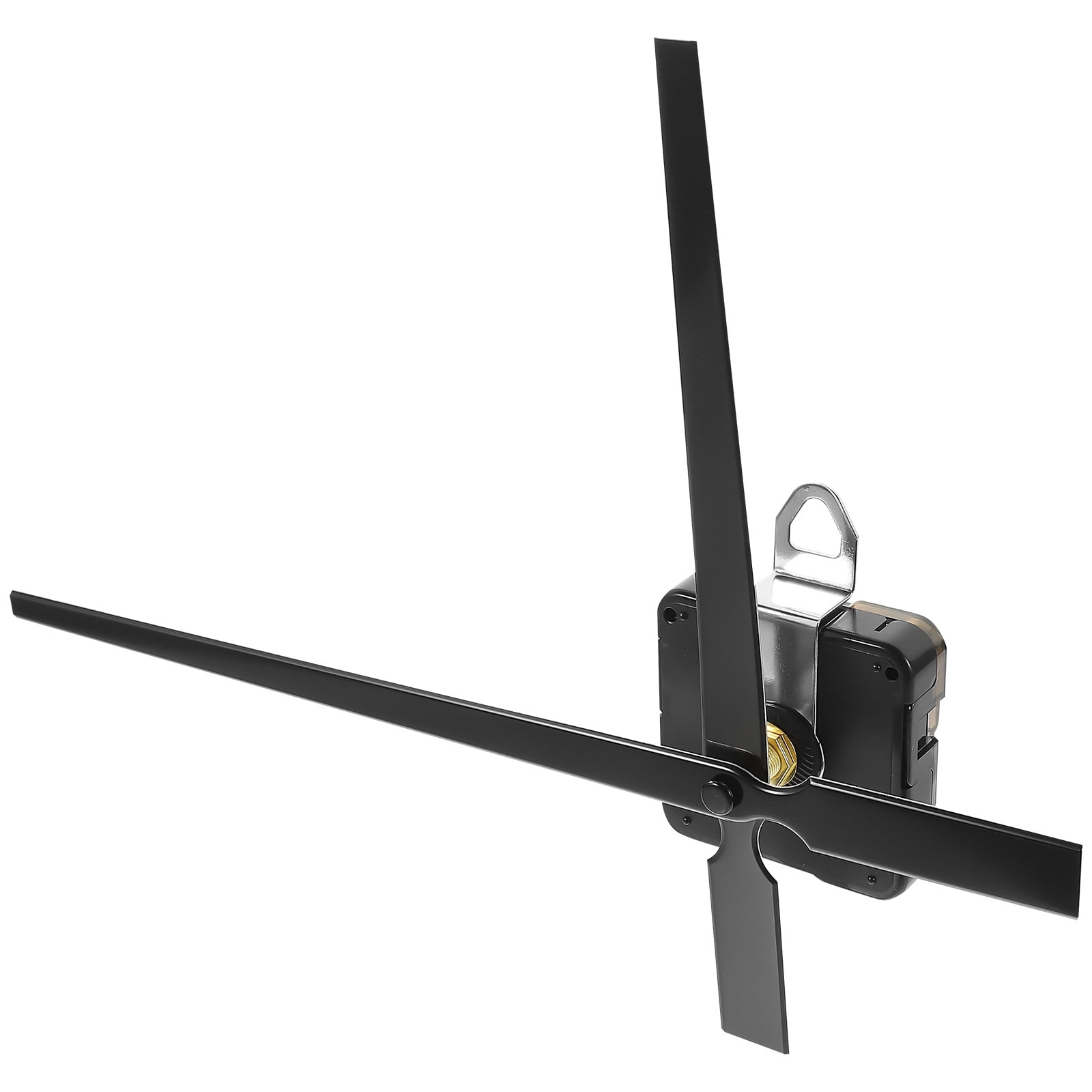 ifundom DIY Clock Mechanism Kit Black Plastic Metal Battery Powered for ...