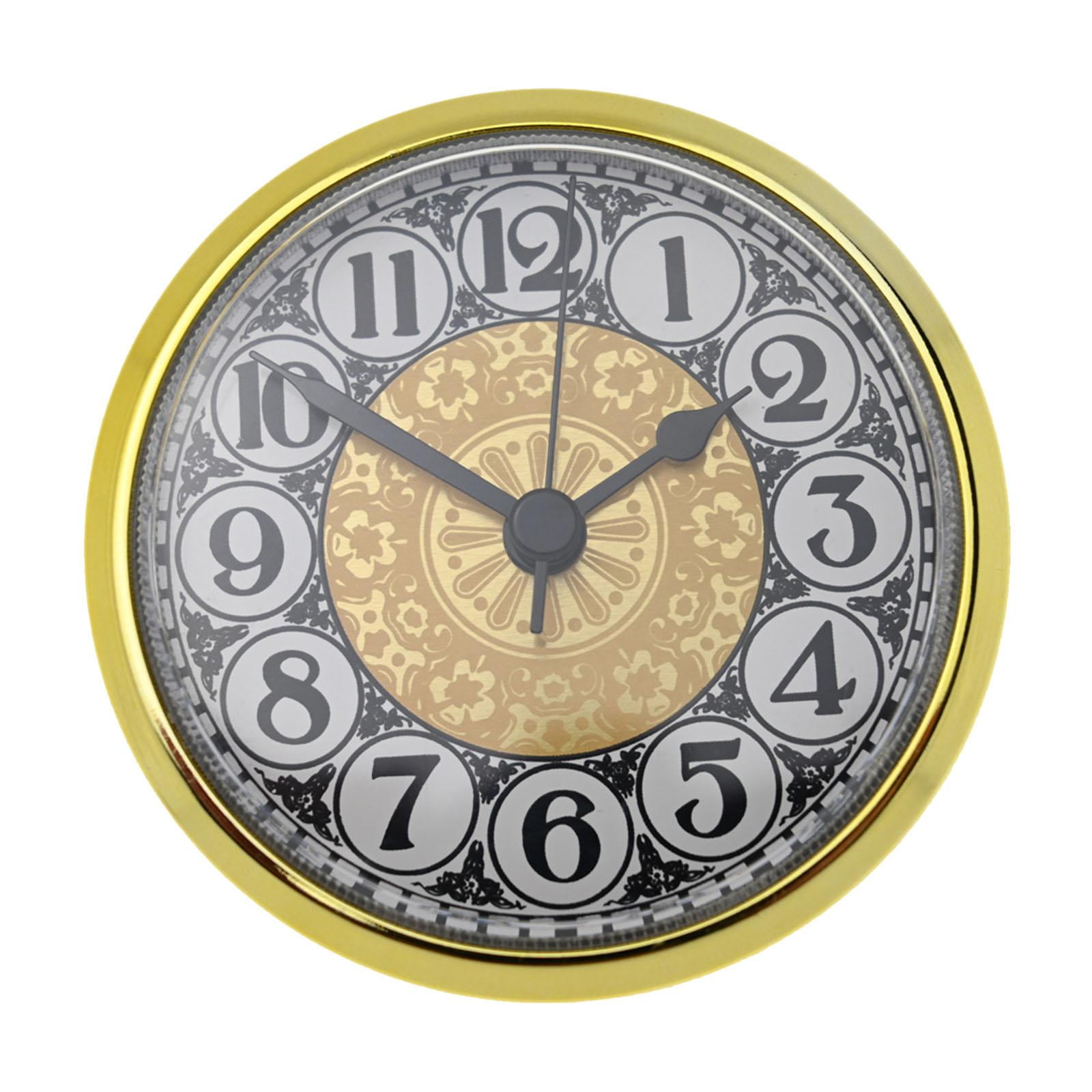 Clock Movement Decoration Retro Clock Clock Inserts 3 inch Clock Faces ...