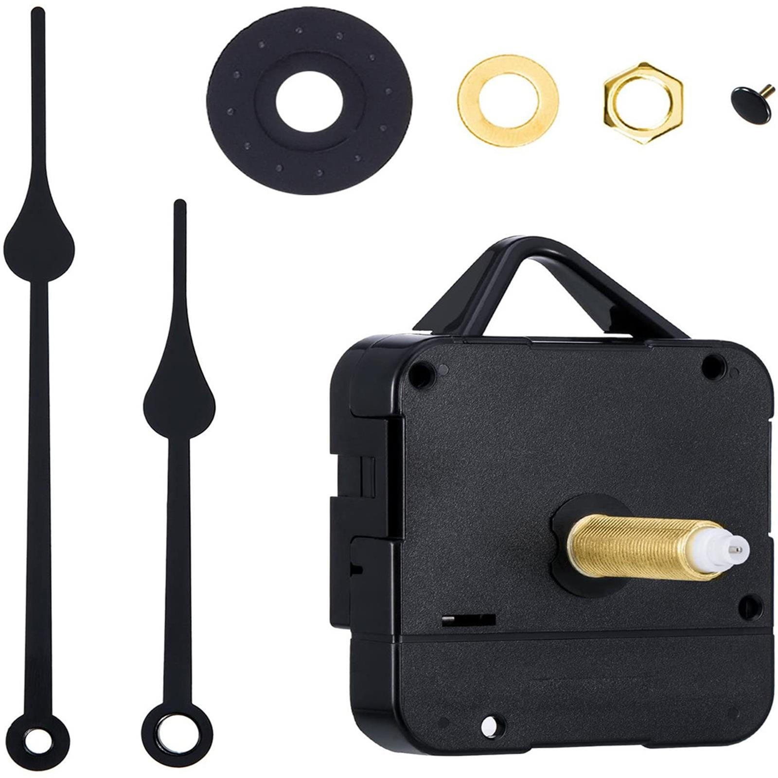 Clock Movement Long Shaft Clock Mechanism With Hands Battery Powered ...