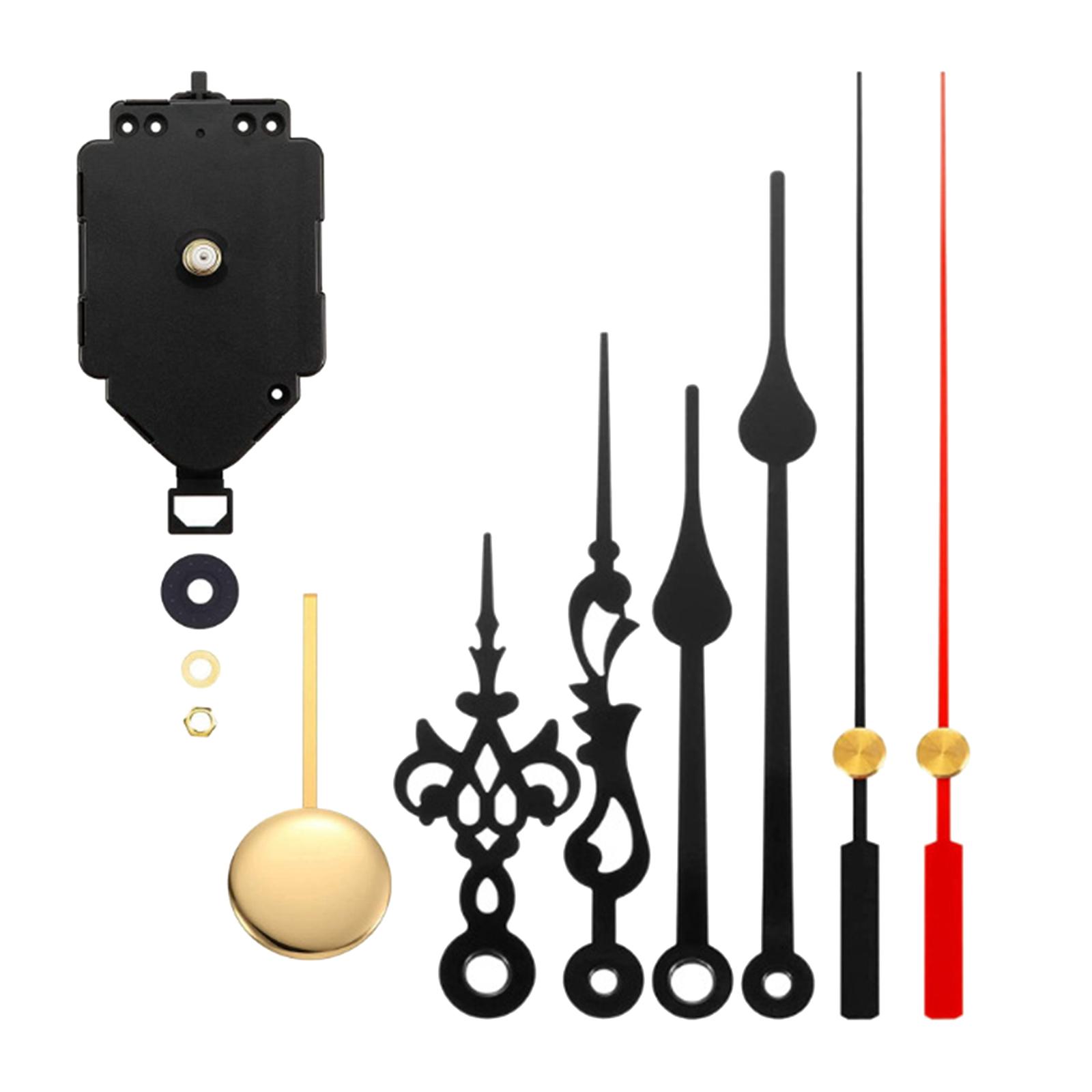 Clock Movement Long Shaft Clock Movement for Farmhouse Home Dining Room ...