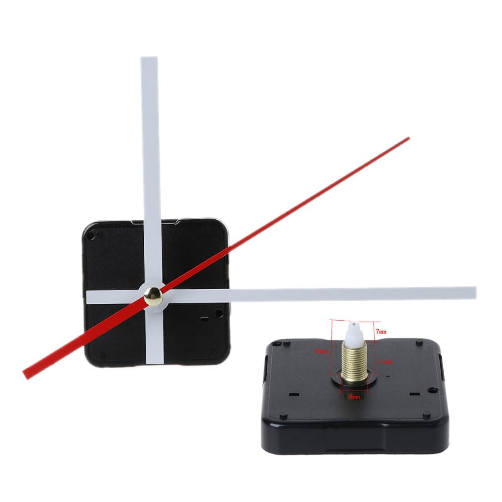 Clock Movement Mechanism, Battery Powered DIY Quartz Kit, Silent Indoor ...