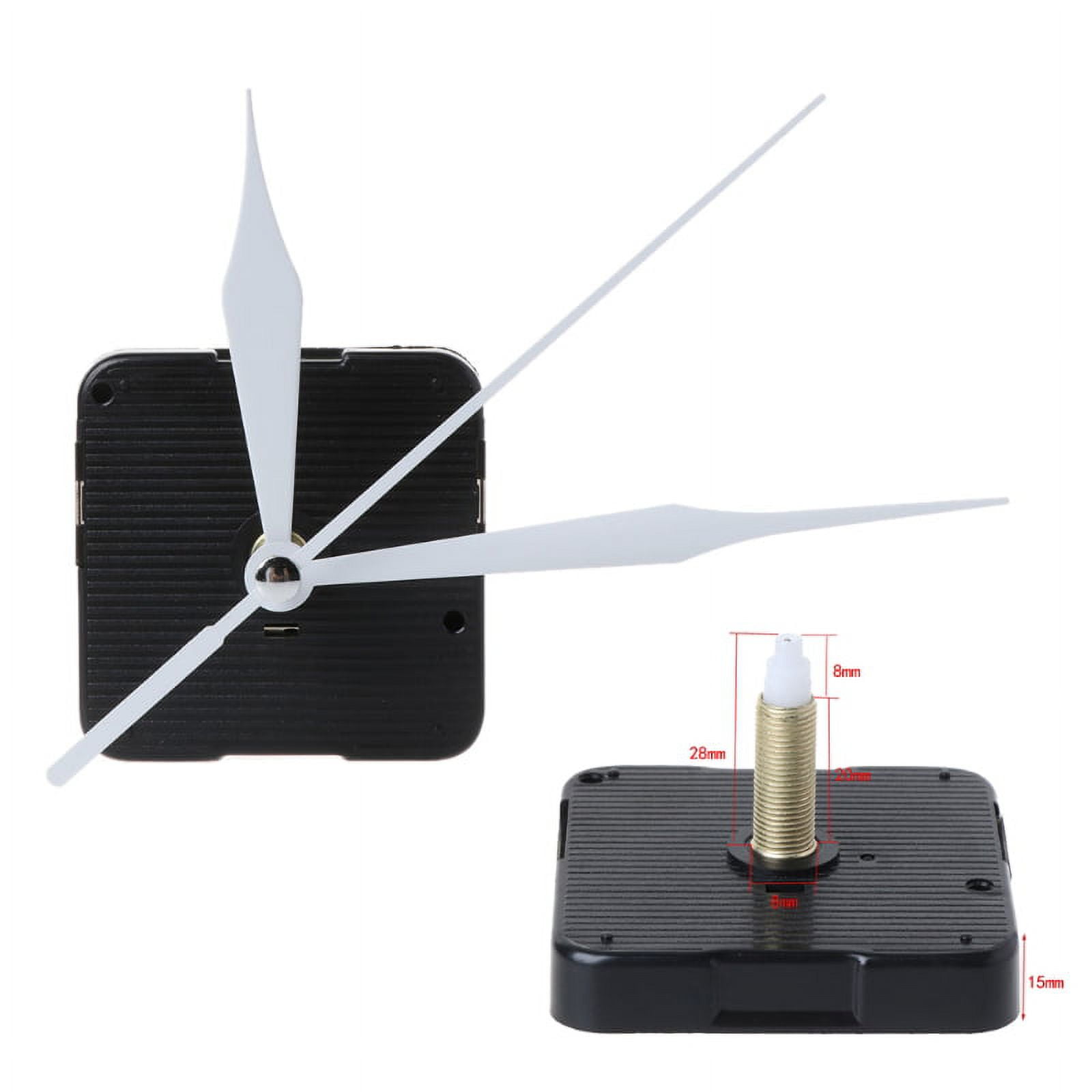 Clock Movement Mechanism, Battery Powered DIY Quartz Kit, Silent Indoor ...