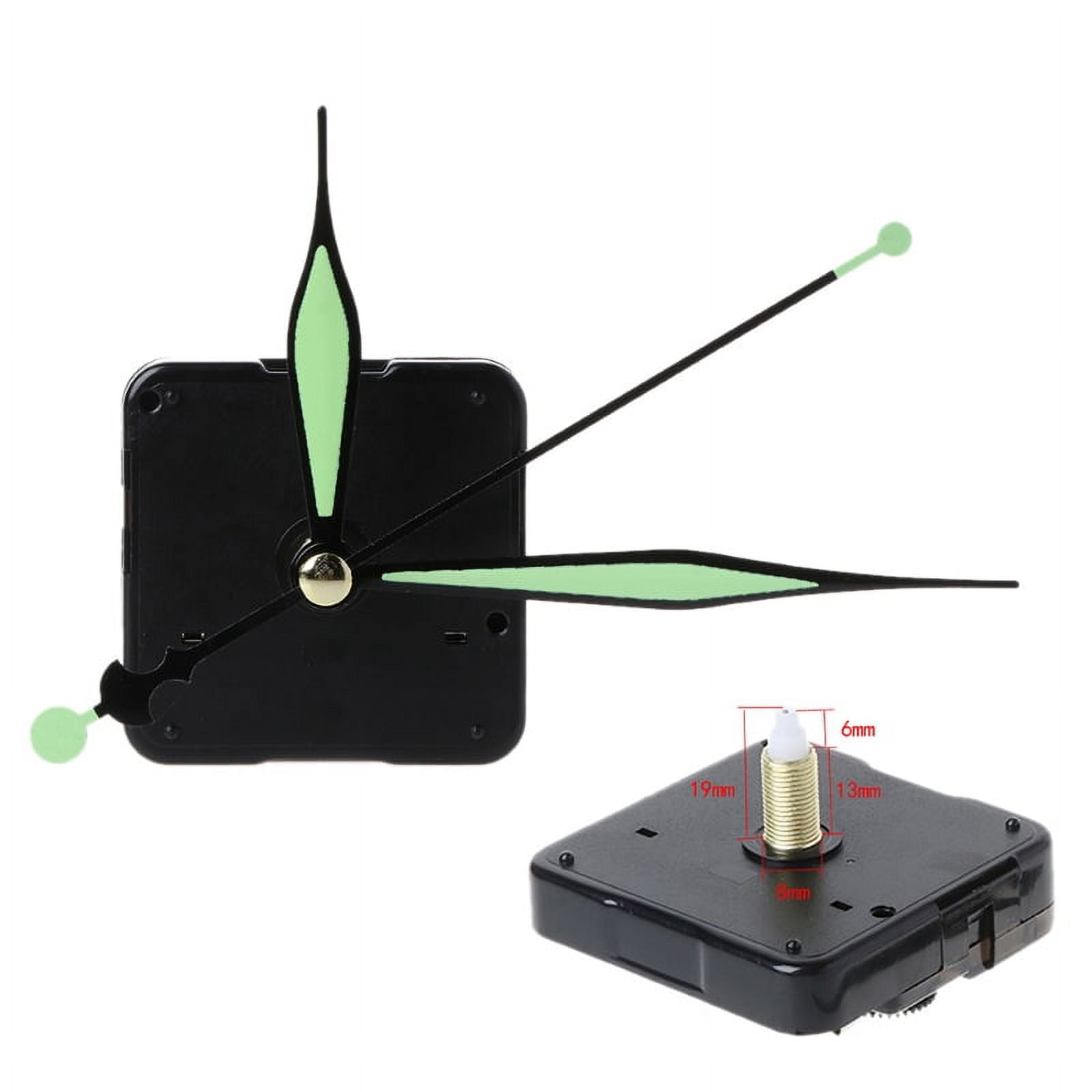 Clock Movement Mechanism, Battery Powered DIY Quartz Kit, Silent Indoor ...