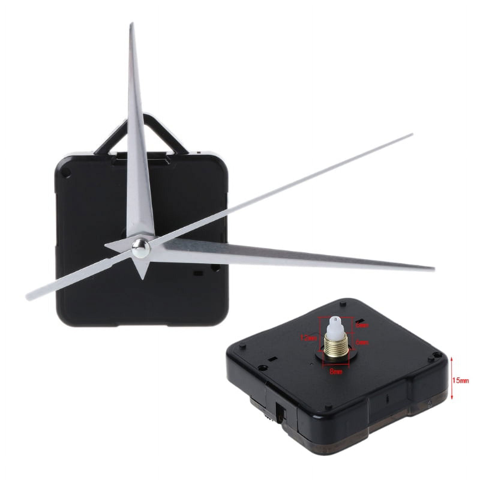 Clock Movement Mechanism, Battery Powered DIY Quartz Kit, Silent Indoor ...