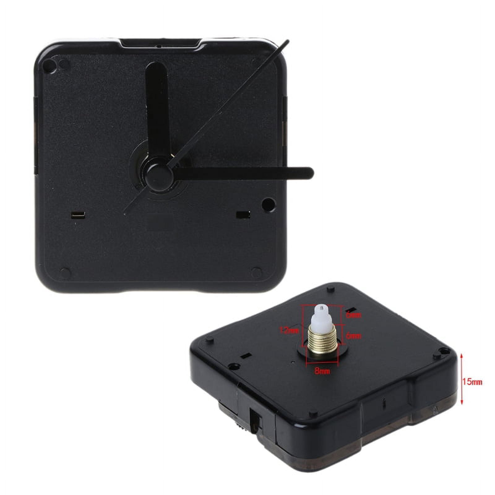 Clock Movement Mechanism, Battery Powered DIY Quartz Kit, Silent Indoor ...