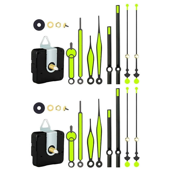 Clock Movement Mechanism Operated Repair with Hands Replacement Parts ...