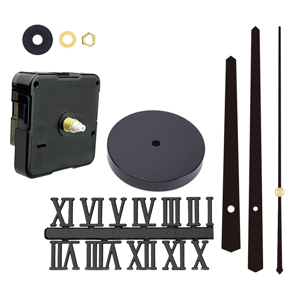 Clock Movement Mechanism Replacement Clock Numerals Set With Hand Clock ...
