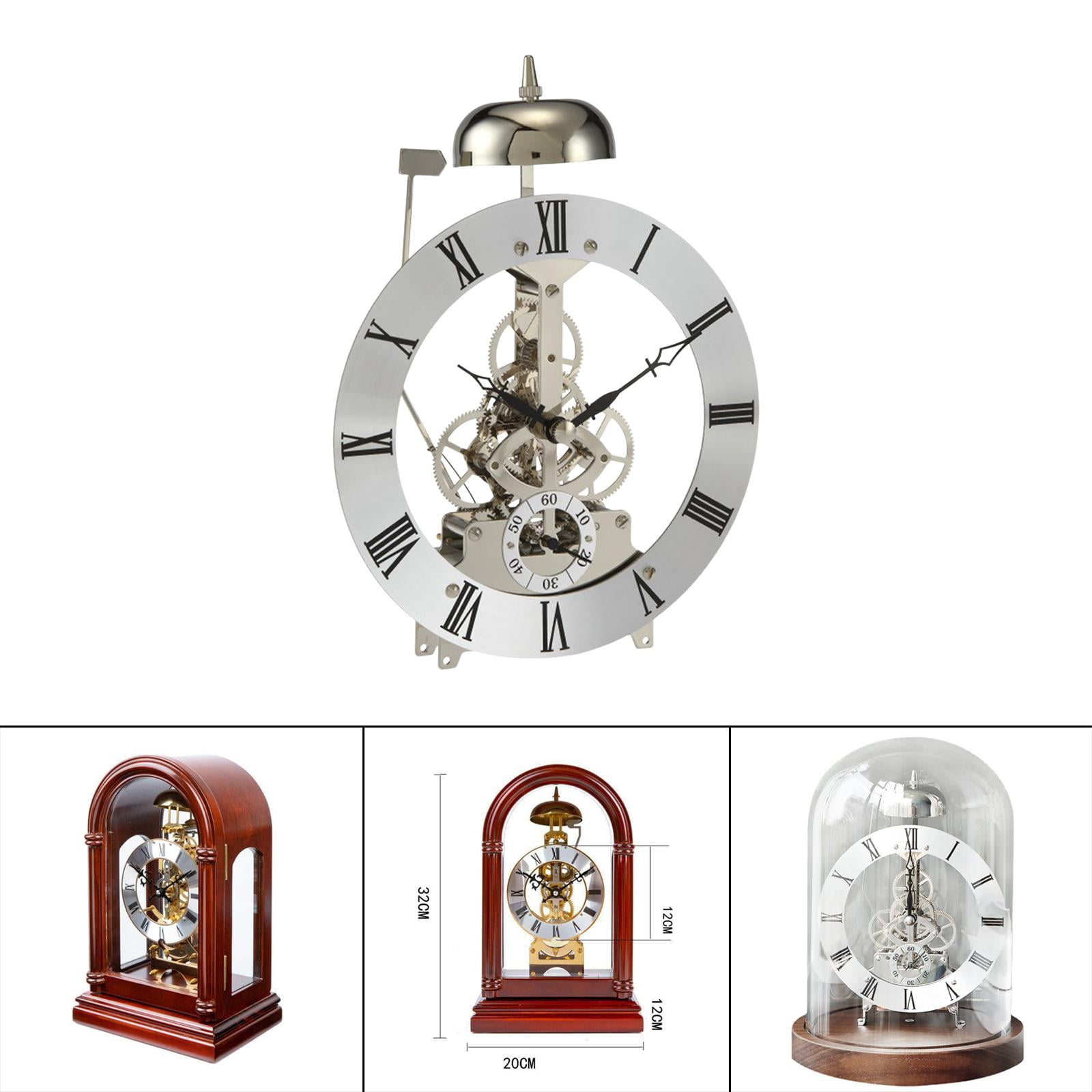 Clock Movement Mechanism Wall Non Ticking Clock Motor Repairing Custom ...