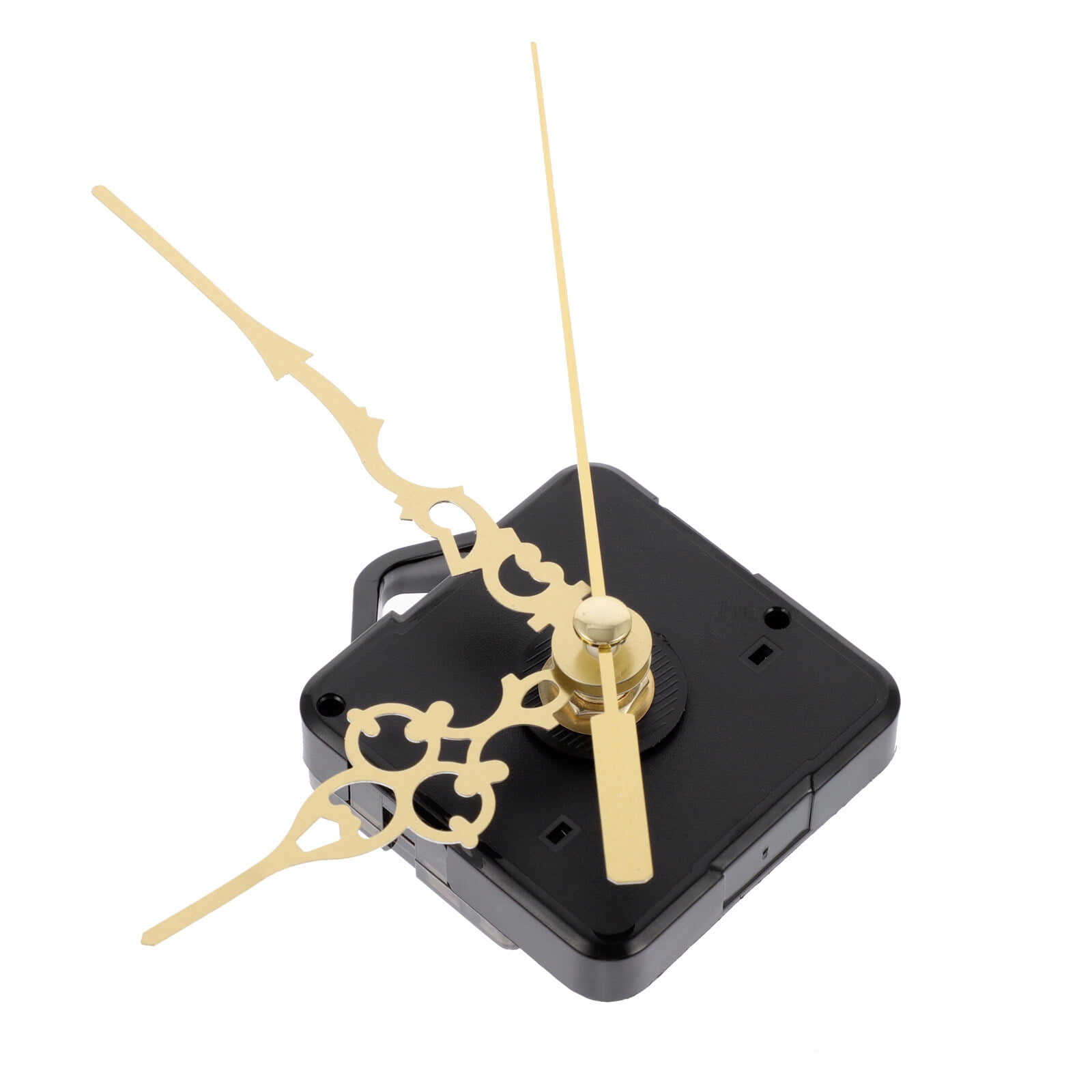 Clock Movement Replacement Long Shaft Mechanism Chiming Small Black ...